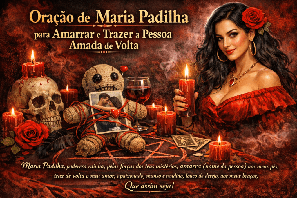 Oração de Maria Padilha Amor de Volta - Simpatias Populares